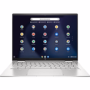 HP Chromebook x360 2 in 1 Touchscreen Flip Laptop, 13.5" WUXGA+ IPS Display, Intel Core i5 Processor, 8GB DDR4 RAM, 256GB SSD, Convertible Design, ChromeOS, Bluetooth, Speaker, Wifi, Silver (Renewed)