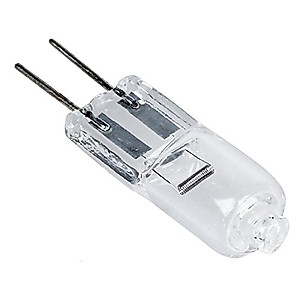 G4 5W Halogen Bulb G4 12V 5W Halogen JC T3 G4 Bi-Pin 5W Halogen Light Bulb AC/DC 12V 5W Precision Halogen Light Bulbs,Clear,10 Pack