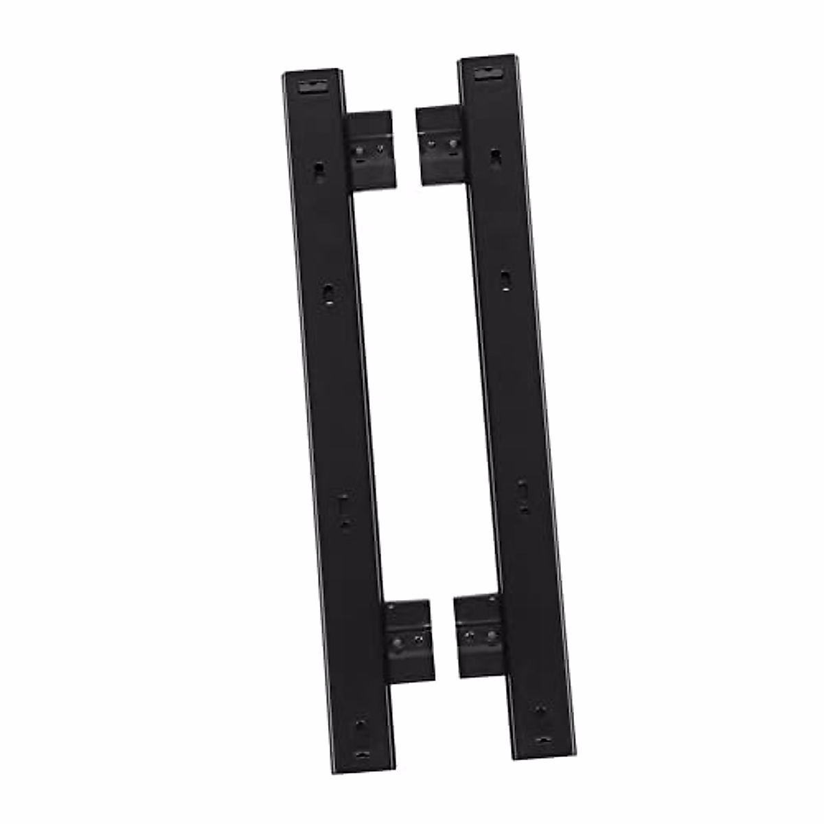 STOBOK 1 Pair Keyboard Rails Keyboard Stand for Desk Keyboard Holder Under Desk Keyboard Tray Slide Rail Work Desk Accessories Plastic Serving Tray Drawer Rails Durable Keyboard Slide Set