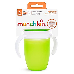 Munchkin Miracle 360 Sippy Cup (Blue/Green 7oz & 14oz)