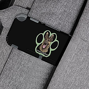 German Shepherd Dog Paw Cute Sticker Skin Protector Full Print Slim Cover for Switch Console and Switch Lite