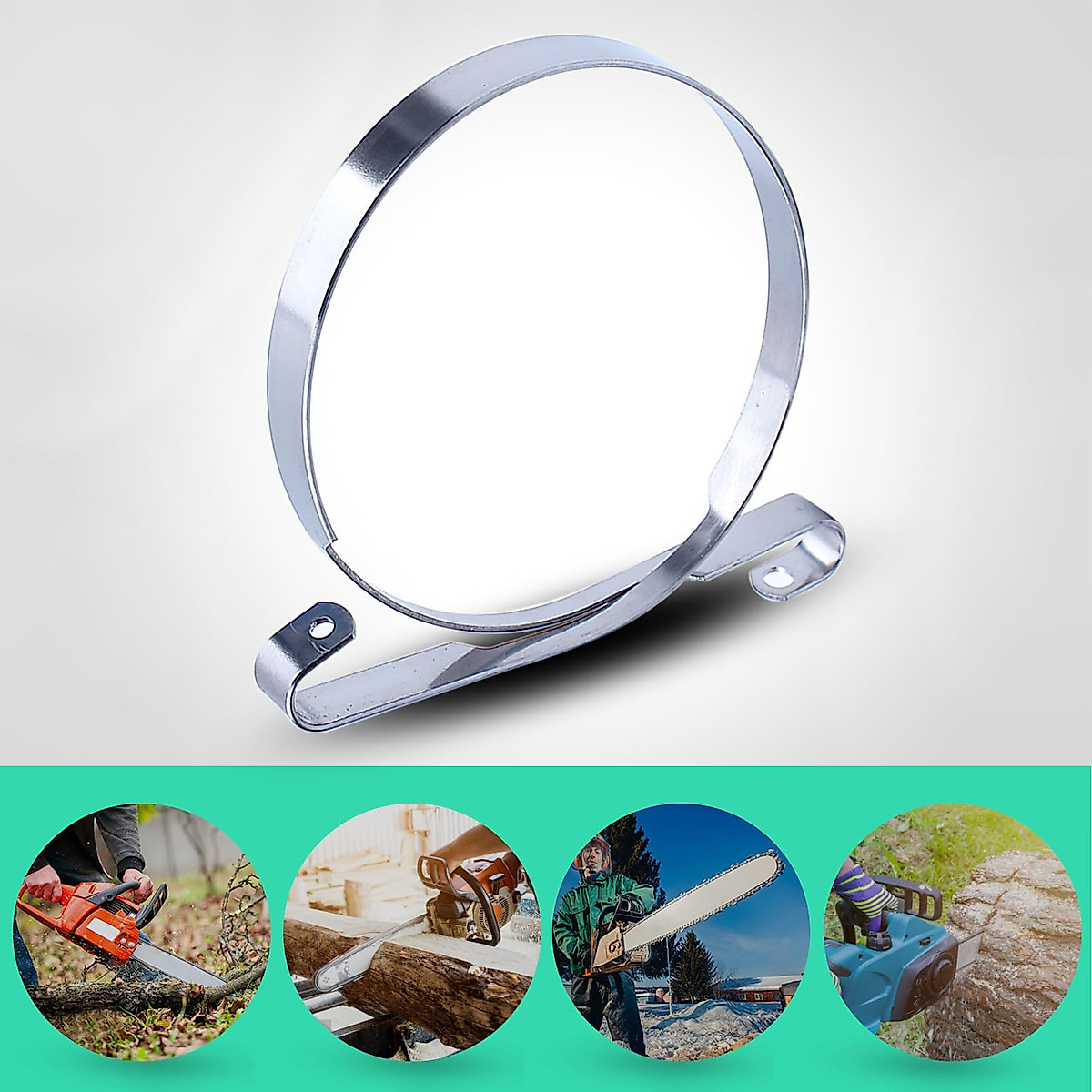 Adefol Chain Brake Band for Husqvarna 340 345 359 346XP 445 450 455 E Rancher 460 461 Chainsaw 537043001 Assembly