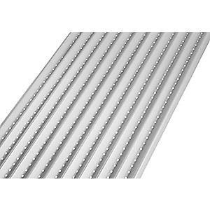 SafBbcue Cast Iron Grate and Stainless Steel Emitter Compatible with Charbroil Commercial Infrared 2 3 4 5 6 Burner Grills 463242515 466242515 463243016 463367016 466242516 463342620 463346017