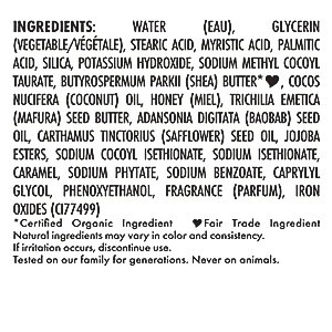 SheaMoisture Smoothing Body Scrub Manuka Honey To Reduce Rough Skin Exfoliating Body Scrub with Fair Trade Shea Butter 11.3 oz