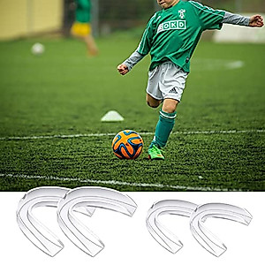 Mouth Guard for Grinding Teeth, Dental Guard, 2 Sizes 4 Pieces, Stops Bruxism Night Guard, Clenching Mouthguard