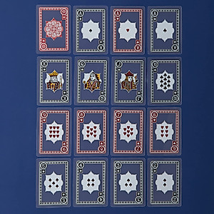 Waterproof Playing Card Deck with Jokers - 54 Clear Plastic Cards, Poker Size, Standard Index - Durable, Washable and Easily Portable - Flexible, Smooth Shuffling - Hard Plastic Carrying Case Included