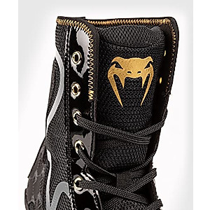 VENUM Elite Evo Monogram Boxing Shoes - Black