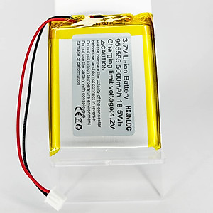 HXJNLDC DC 3.7V 5000mAh 955565 li-ion Lithium Ion Polymer Battery Replacement for DIY 3.7-5V Electronic Product, Mobile Energy Storage Power Supply
