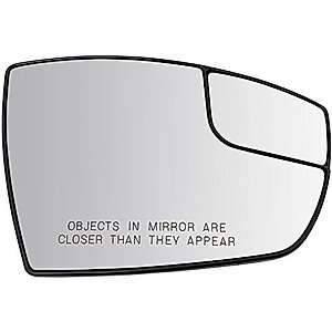 Marketplace Auto Parts - Right Door Passenger Side Power Mirror Glass - without Blind Spot Information System, Turn Signal, and Marker Light - Compatible with 2013-2016 Ford Escape