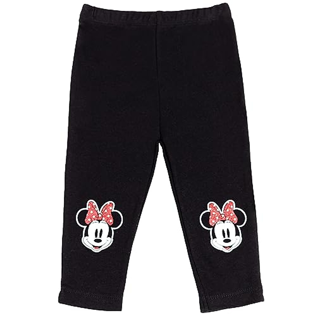 Disney Minnie Mouse Infant Baby Girls Bodysuit T-Shirt Mesh Skirt and Leggings 4 Piece Layette Set Dark Multipack 18 Months