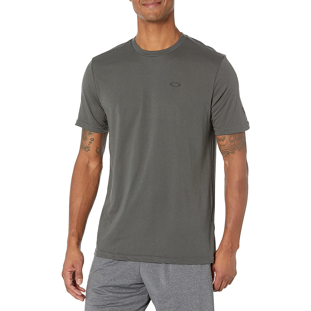 Oakley Unisex Adult Si Flag Tee T-Shirt, Shadow, Large US