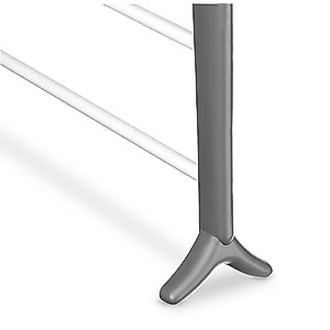 SECTTI Space-Saving Folding Drying Rack - Extend Your Clothes’ Lifespan with 20 LB Capacity: Cost-Efficient Alternative to Machine Drying - Measures 3.0 L x 26.75 W x 53.125 H Inches