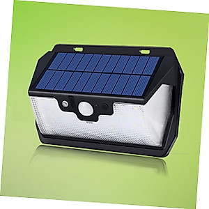 OSALADI Led Solar Wall Light Motion Sensor 55 LEDs Garden Pathway USB Rechargeable