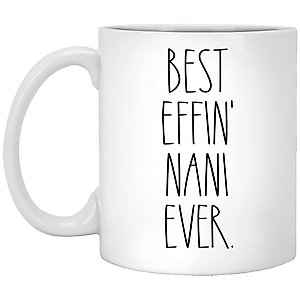 TSCTBA VERSAINSECT in Nani Ever Coffee Mug - Nani Rae Dunn Style - Rae Dunn Inspired - Garden Sculpture Outdoor Decoration