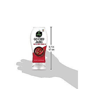 bibigo - Gochujang Sauce, Hot and Sweet Flavor, Perfectly Blended Flavors, Pantry and Party Must-Have, 11.5-oz