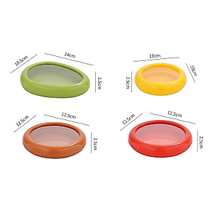 AJIEYMXP Preservation Box Set(100 PCS) r Lemon Onion Apple Avocado,etc