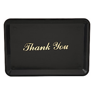 Tip Tray, 4-1 2'' x 6-1 2'', gold imprint, Priced per Dozen