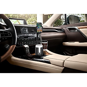 Cup Holder Phone Mount for Car,Adjustable Base with 360° Rotation Multifunctional Large Cup Phone Holder Adapter Long Arm,Compatible with SUV | Automobile |Truck | and All Smartphone