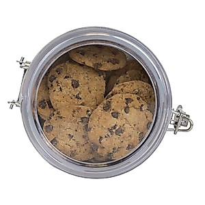 Home Basics 4 Piece Stainless Steel Canister Set,Silver