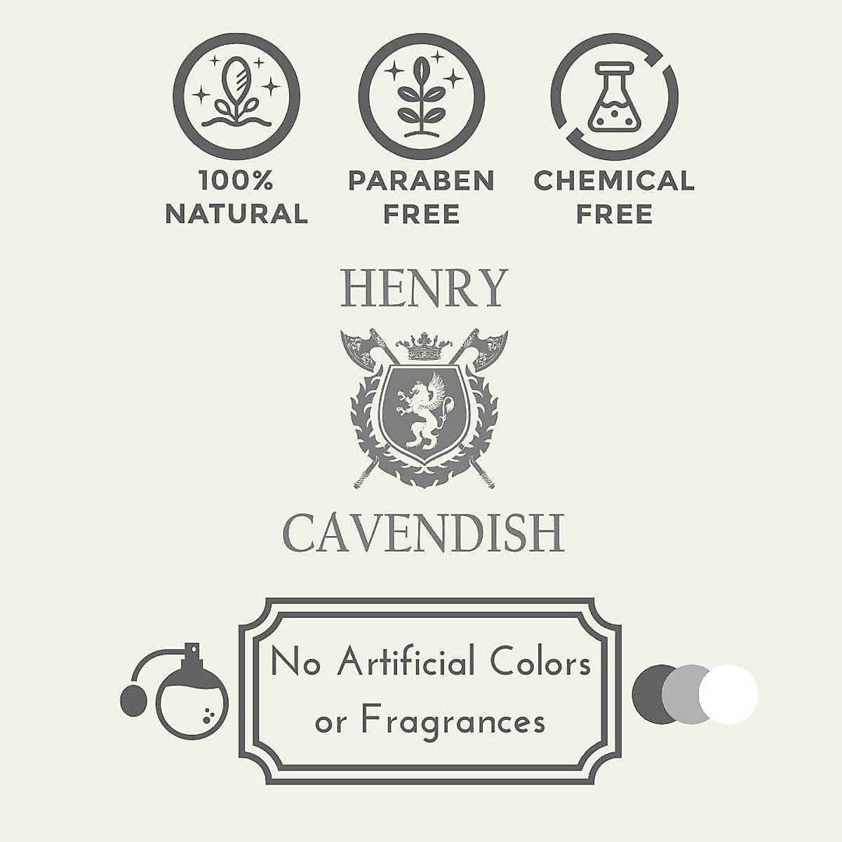 Henry Cavendish Himalaya Shaving Soap with Shea Butter & Coconut Oil. Long Lasting 3.8 oz Puck Refill. Mens Shave Soap. All Natural. Rich Lather, Smooth Comfortable Shave. For Ladies and Gentlemen.