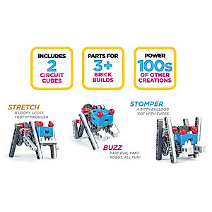 Circuit Cubes Mechs Move! Multi-Creature Mobility Launch Kit - Engineering STEM Kit for Children and Adults