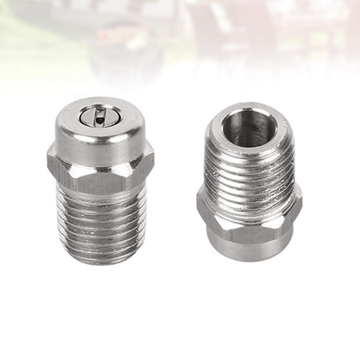 Happyyami 2pcs Sprayer Connector Pressure Cleaner Washing Connect Power Sprayers High Pressure Water Hose Nozzle Diamond Art Industrial Hose Nozzles Sector Car Wash