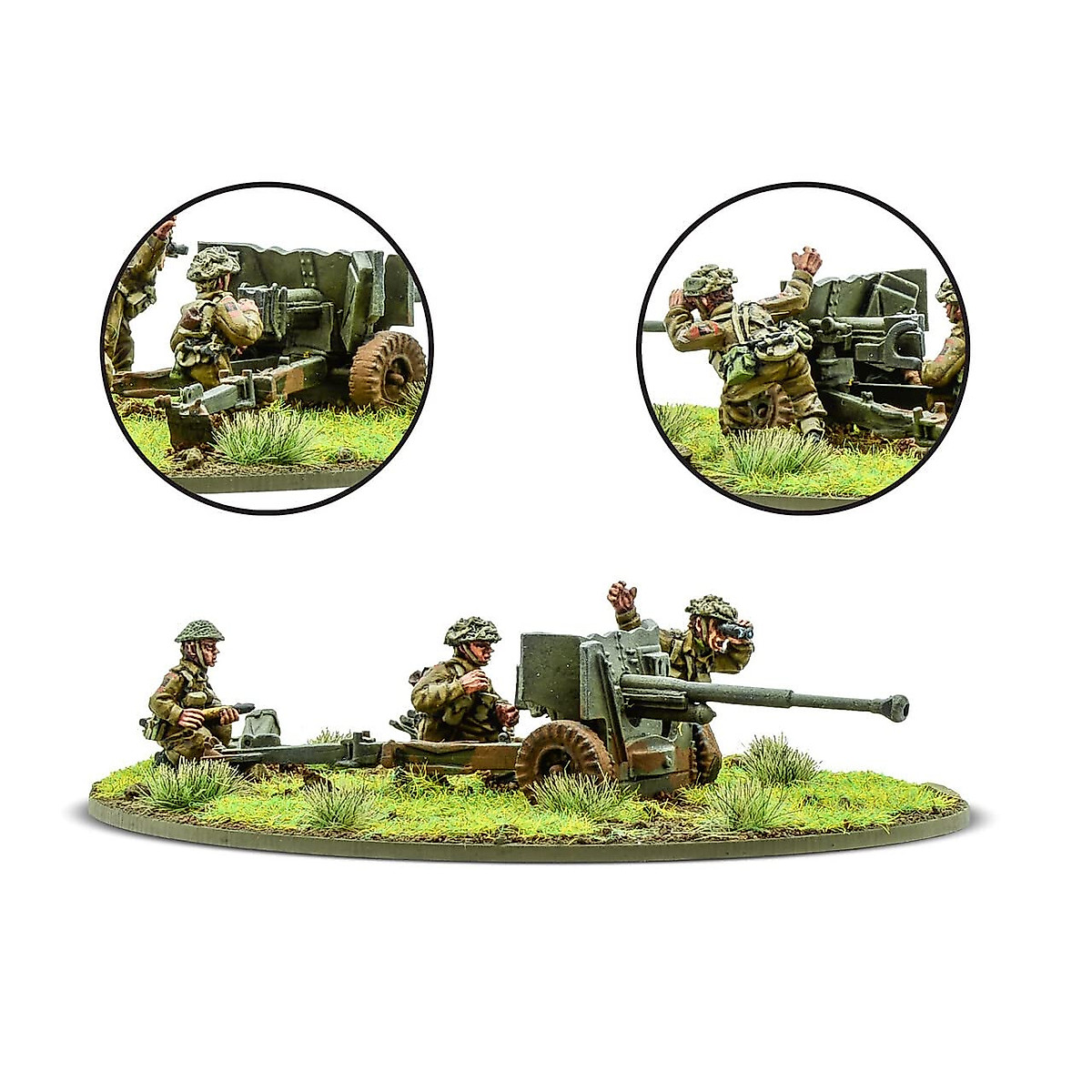 WarLord Bolt Action British & Canadian Army 1943-1945 Starter Set 1:56 WWII Military Table Top Wargaming Plastic Model Kit 402011020