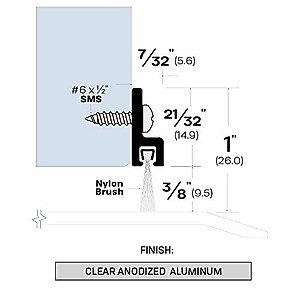 73918 Door Sweep (48")