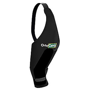 Ortocanis - Knee Brace for Dogs with Ligament Rupture and Patella Luxation, Size XXS, Left Leg