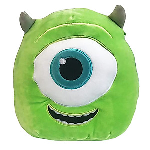 Squishmallows Official Kellytoy Disney Characters Squishy Soft Stuffed Plush Toy Animal (5 Inches, Mike Wazowski)