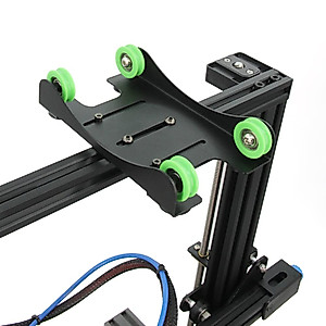 Zeberoxyz 3D Printer Filament Holder with Adjustable 26-126mm Filament Mount Rack Bracket Fits for TPU/PLA/ABS/Nylon 0.5-3KG 3D Printing Materials (Holder for 0.5-3kg Filament)