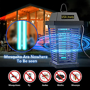 USA Jnariy Bug Zapper Replacement Light Bulb for 18W Insect Attracting Lamp 4-Pin Base H Shaped Twin Tube Bulb for Outdoor Mosquito Zapper Fly Traps Outdoor