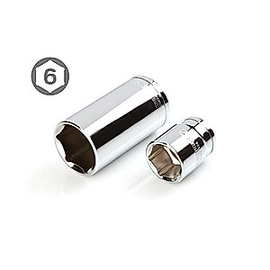 TEKTON 1/2 Inch Drive 6-Point Socket and Ratchet Set, 83-Piece (3/8 - 1-5/16 in., 10-32 mm) | SKT25302