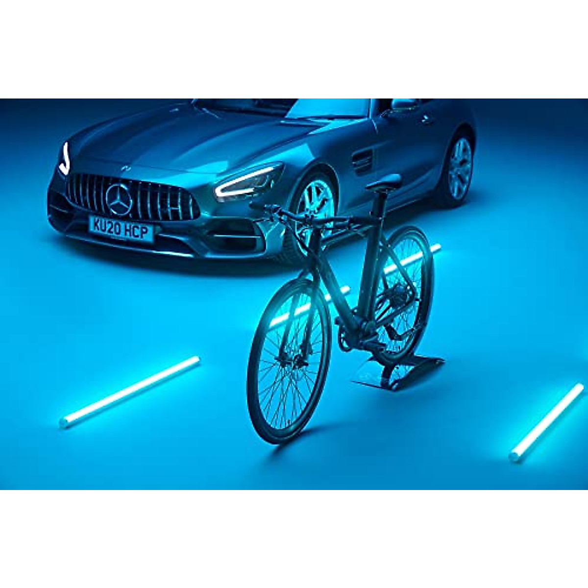 n+ Bikes Mercedes-Benz EQ Formula E Team eBike, Team eBike, Matte Black (Large)