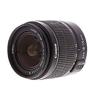 Canon EOS 2000D Rebel T7 DSLR Camera with 18-55mm f/3.5-5.6 Zoom Lens, 128GB Card, Tripod, Flash, and More 20pc Bundle (Renewed)