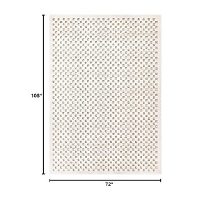 Simply Southern Cottage Lecompte Area Rug, 6' x 9', Beige