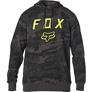 Fox Racing Men's Legacy Moth Pullover Fleece, Black Camo, 2X
