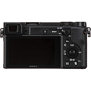 Sony Alpha a6400 Mirrorless Digital Camera 24.2MP 4K (Body Only) + 64GB & 32GB Memory Cards, Sturdy Equipment Carrying Case, Spider Tripod, Camera Flash, Software Kit and More