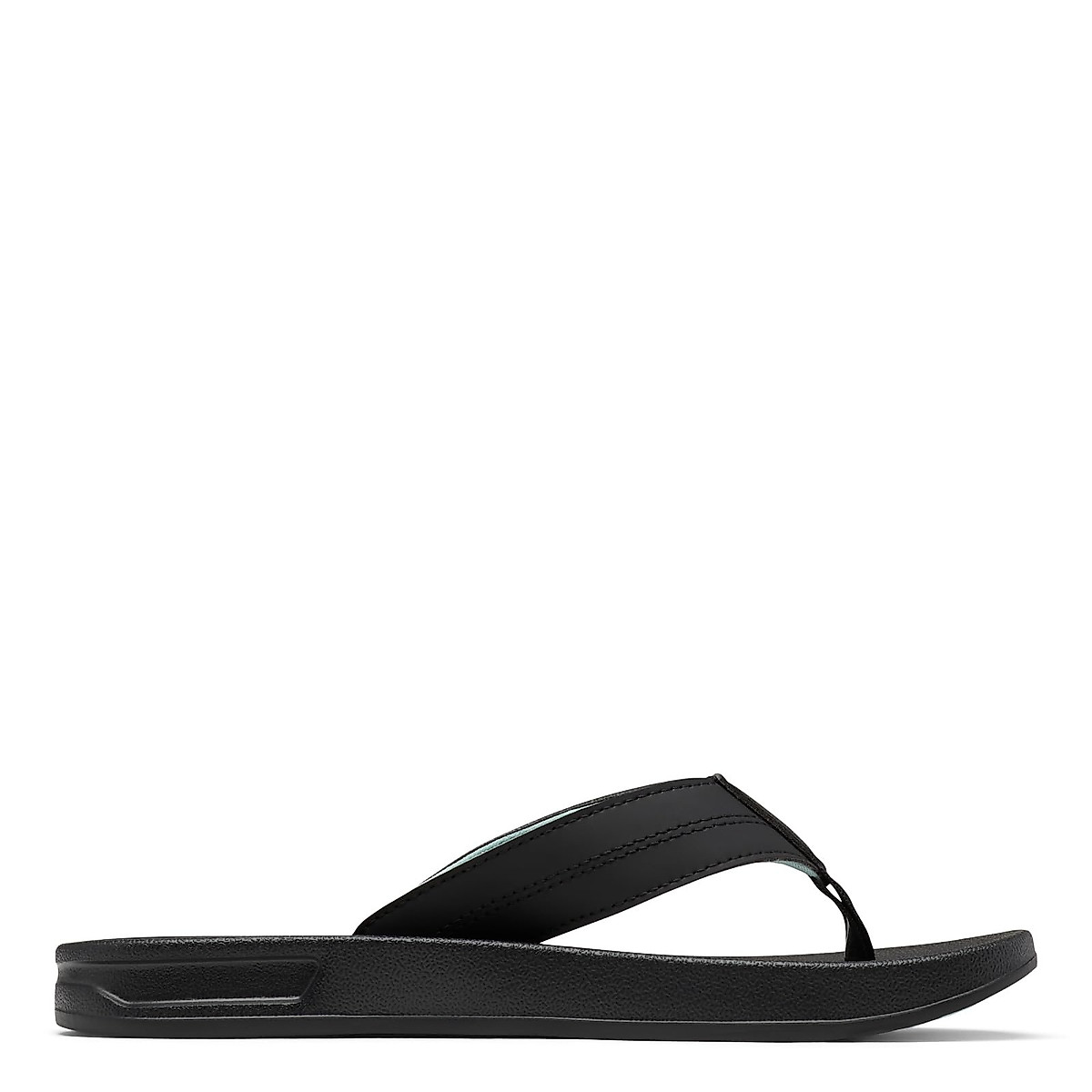 Columbia Women's Tidal Ray PFG Flip Sport Sandal, Black/Icy Morn, 12