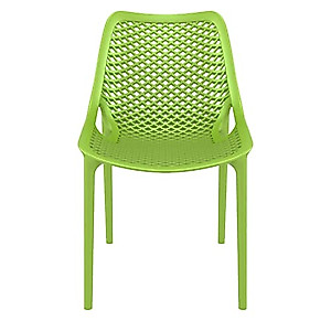 Compamia Air Outdoor Patio Dining Chair in Tropical Green (Set of 2)