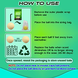 TERMX Mothballs for Rodents 12Pack Moth Balls for Outdoor use Peppermint Oil for Mice Best Mouse Repellent Pouches Mice Repellent Indoor Rat Repellent for House Basement Attic Office Garage RV etc