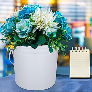 AKOLAFE 4 Pack Paint Buckets for Painting 3 Quart Paint Cans with Lids & Handles Empty Paint Cans 3/4 Gallon Plastic Paint Can Paint Pail Paint Storage Containers for Leftover Paint Pigment Varnish