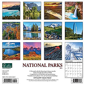 National Parks 2021 Wall Calendar