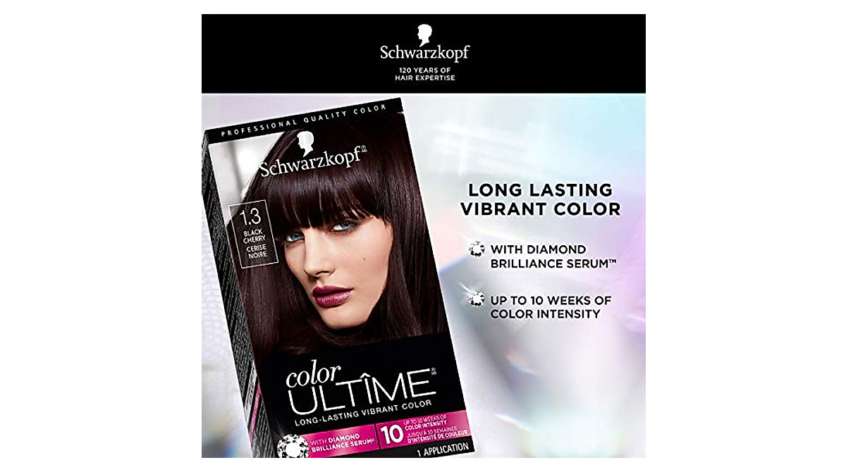 Schwarzkopf Color Ultime Black Cherry Hair Color - Long-Lasting Shine