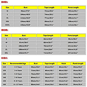 XYUH Matching Jammies for Families Christmas Silk Pajamas Sets Soft and Comfort Long Sleeve Blouse and Bottom Loungewear Red, XX-Large