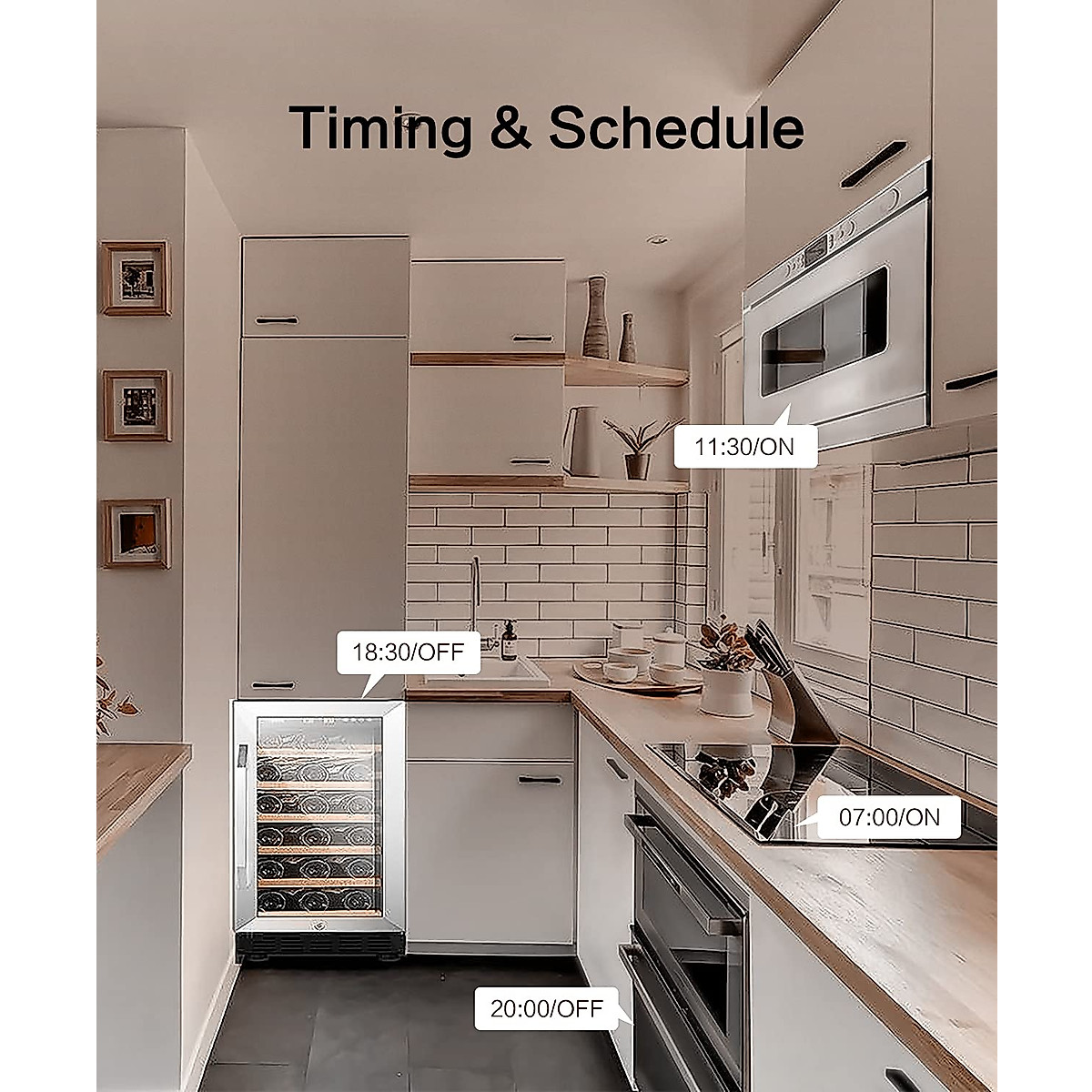 TREATLIFE Alexa Smart Plug 4 Pack, 7 Day Heavy Duty Programmable Timer, Works with Alexa and Google Home, 1800W 15A WiFi Smart Outlet, Child Lock, Vacation Mode, Reliable WiFi Connection