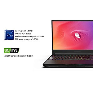 MAINGEAR Vector Pro 2 (2022) 15.6 inch RTX 3070 Ti Gaming Laptop, Intel Core i9-12900H Processor, NVIDIA GeForce RTX 3070 Ti 8GB GPU, 15.6 inch 240Hz QHD Display 32GB DDR5 RAM 1TB NVMe SSD Win 11 Pro