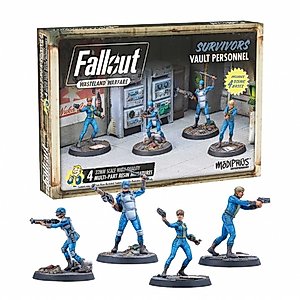 Modiphius Fallout - Wasteland Warfare - Survivors Vault Dwellers Brown