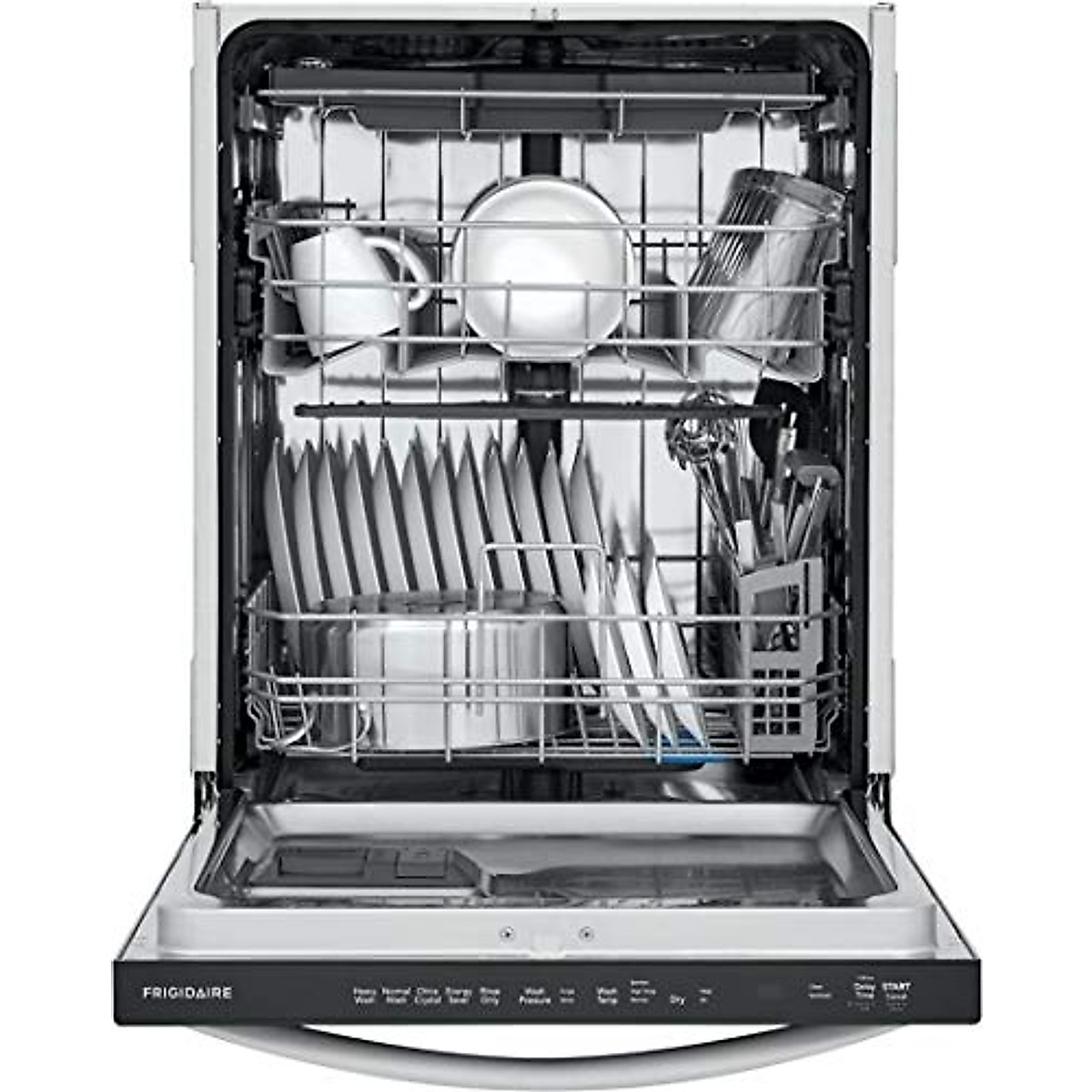 Frigidaire FDSH4501AS 24" Built In Dishwasher with 14 Place Settings, 3rd Level Rack, Energy Star, in Stainless Steel