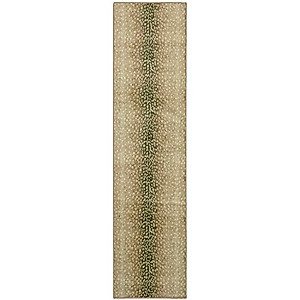 Mohawk Home Prismatic Antelope Skin Brown Animal Print (2' X 8') Runner Rug